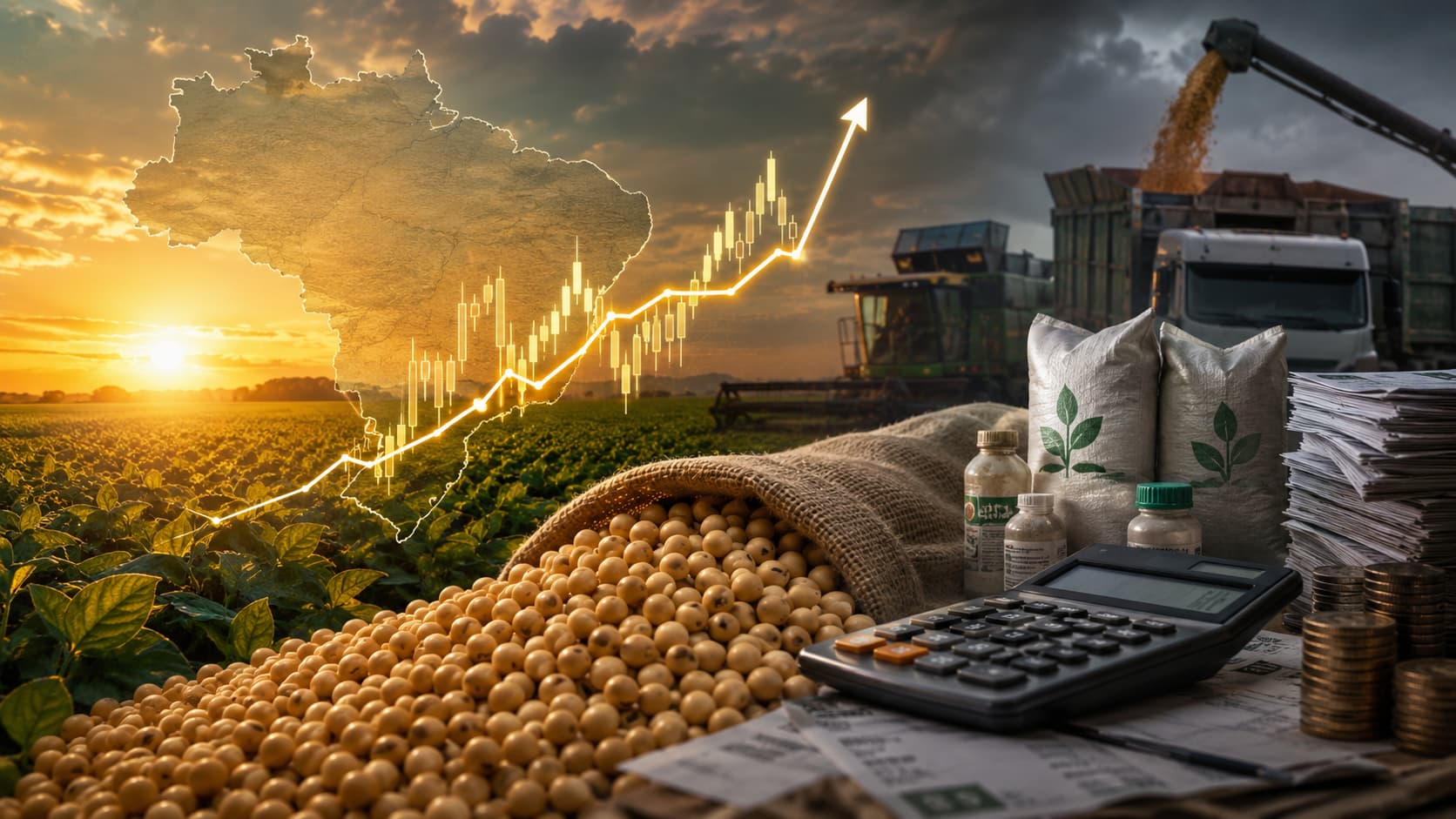 Cotação do soja Hoje, Gráficos e Notícias do Mercado | Agronews